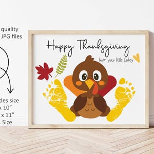 Thanksgiving Handprint Craft - Preschool Thanksgiving Craft ...