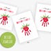 Mother's Day Handprint - Father's Day Handprint - Strawberry Handprint ...