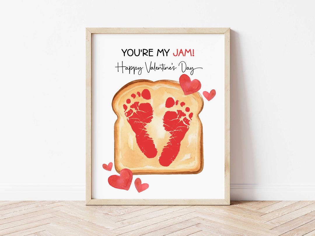 Valentine's Day Handprint - Valentine Handprint - Valentine's Day Craft ...
