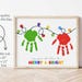 Christmas Handprint Craft - Merry and Bright Handprint Craft ...