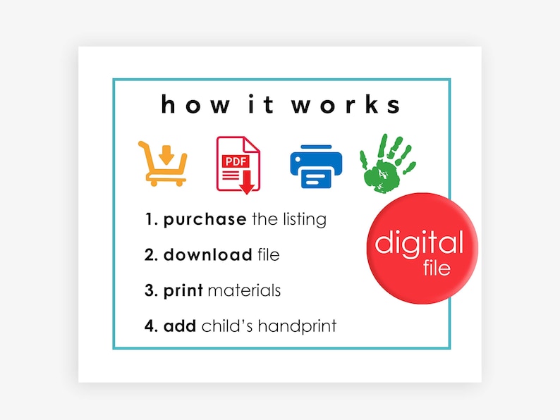 First Day of Preschool Handprint First Day of School Craft Preschool ...