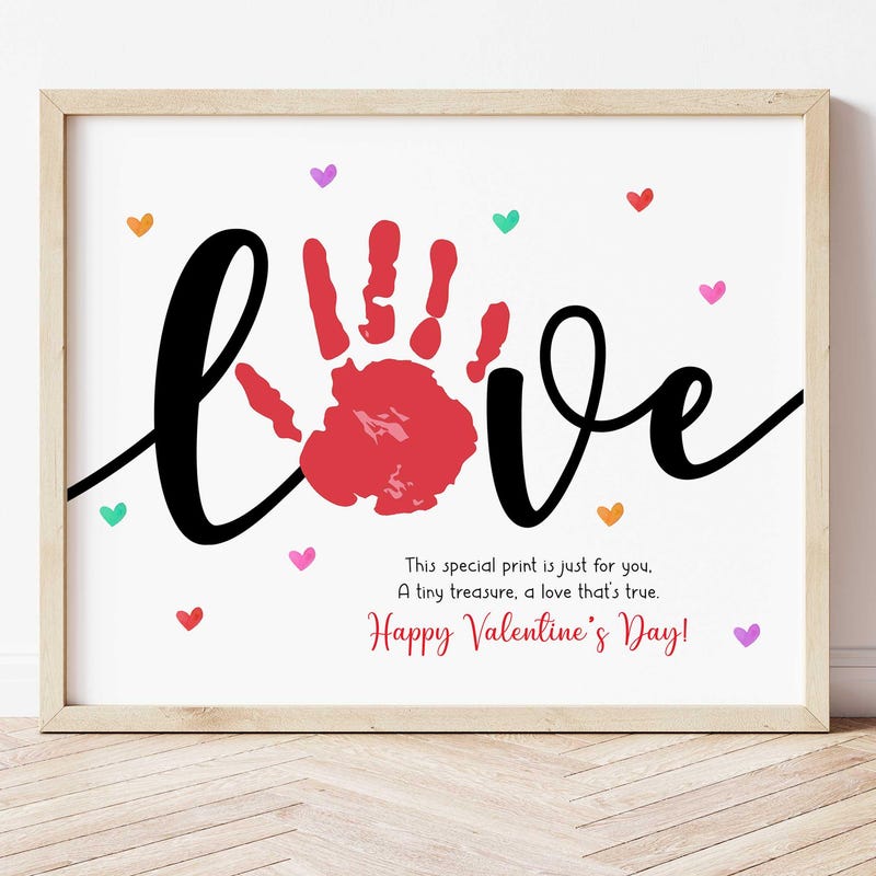 Love Handprint - Etsy
