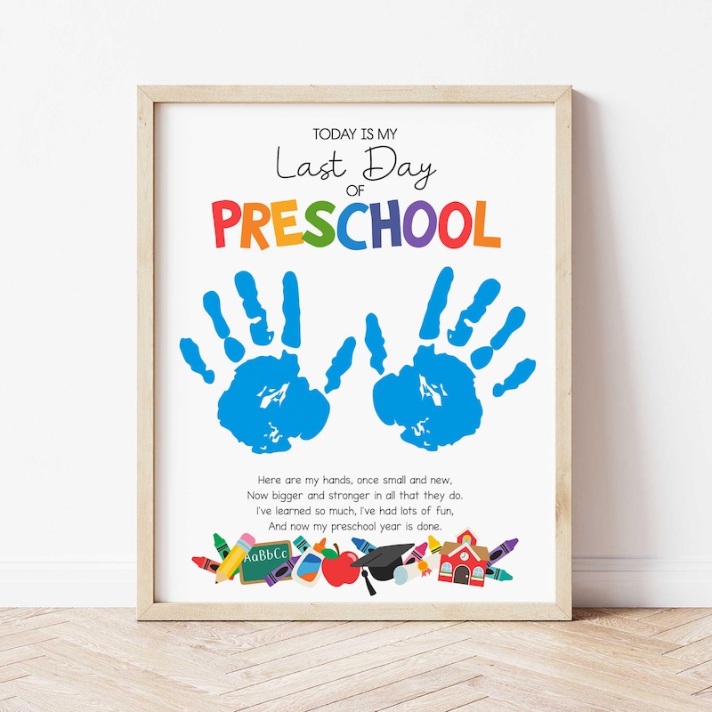 Last Day Preschool - Etsy