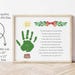 Christmas Handprint Craft - Christmas Handprint Poem - Christmas ...