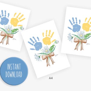 Mother's Day Handprint - Valentine's Day Handprint - Grandparent's Day ...