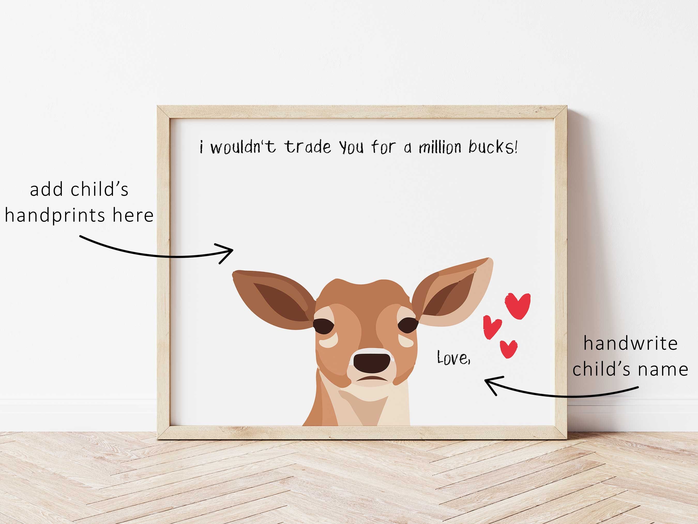 Handprint Craft for Dad - Handprint Card for Dad - Father's Day ...