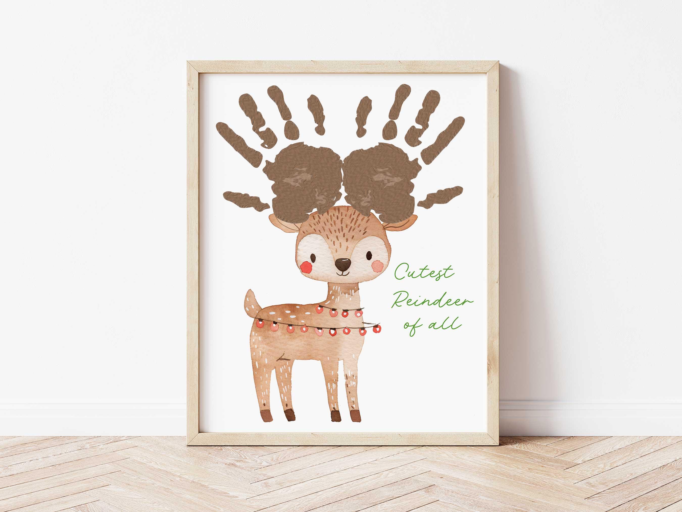 Christmas Handprint Craft - Christmas Handprint Keepsake - Christmas ...