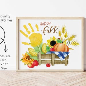 Thanksgiving Handprint Craft - Preschool Thanksgiving Craft - Kids ...
