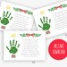Christmas Handprint Craft - Christmas Handprint Poem - Christmas ...
