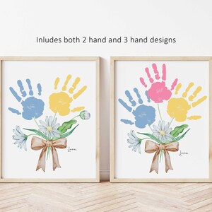 Mother's Day Handprint - Valentine's Day Handprint - Grandparent's Day ...