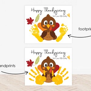 Thanksgiving Handprint Craft - Preschool Thanksgiving Craft ...