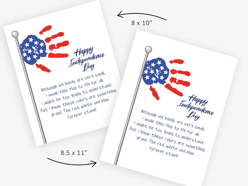 Handprint Art Craft Fourth of July Craft Fourth of July Handprint ...