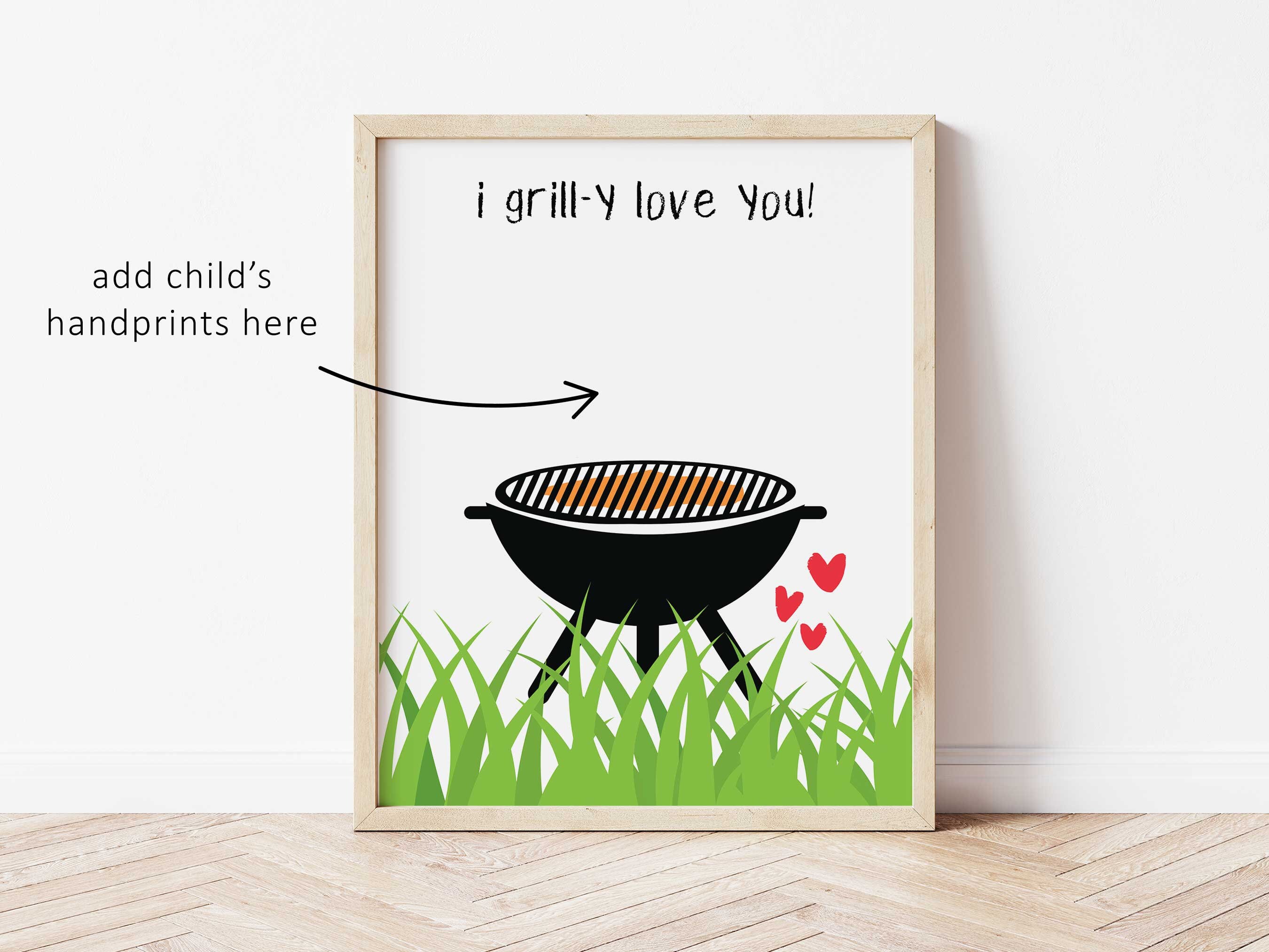 Handprint Craft for Dad - Handprint Card for Dad - Father's Day ...