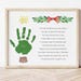 Christmas Handprint Craft - Christmas Handprint Poem - Christmas ...