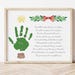 Christmas Handprint Craft - Christmas Handprint Poem - Christmas ...