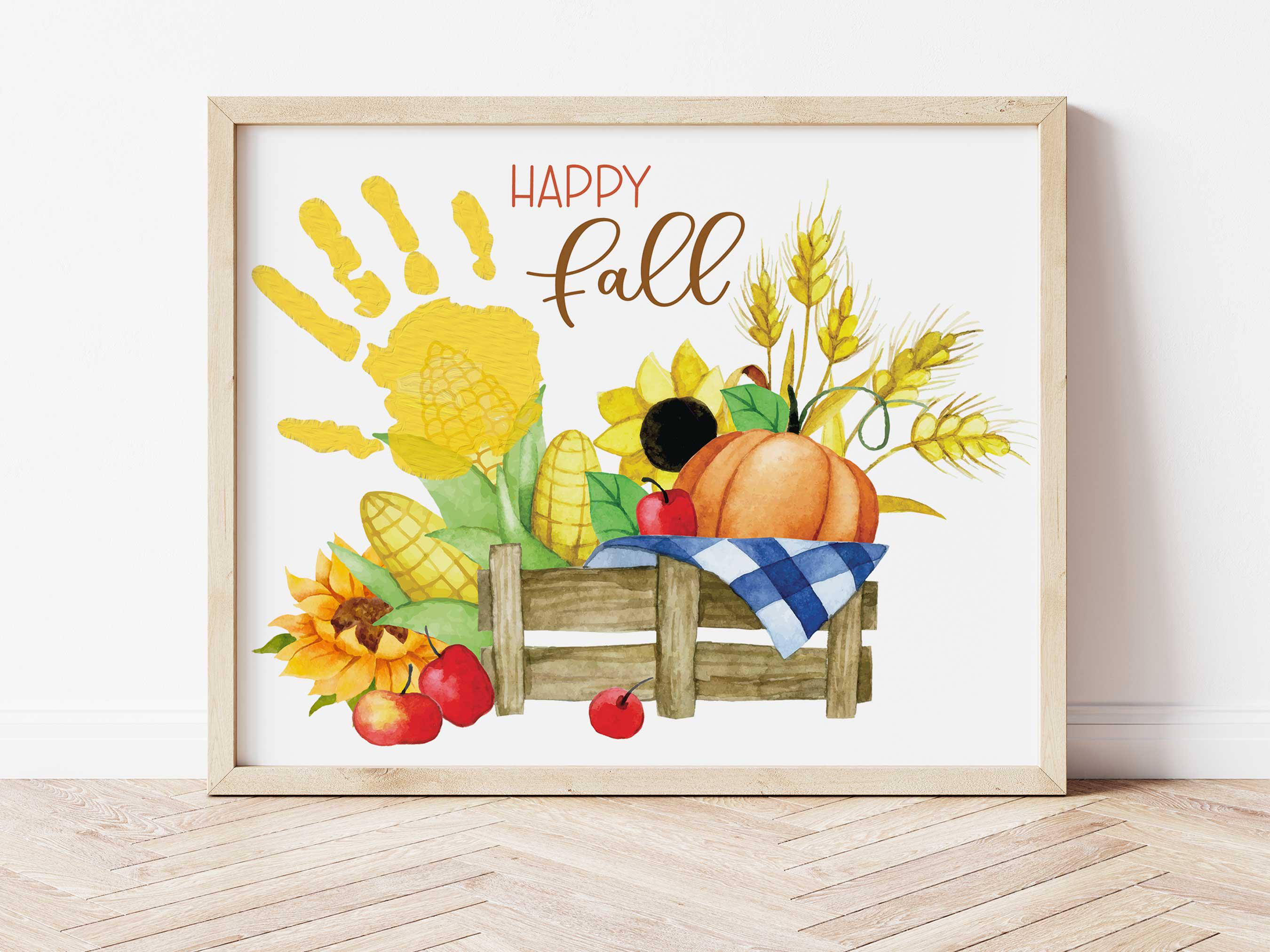 Thanksgiving Handprint Craft - Preschool Thanksgiving Craft - Kids ...