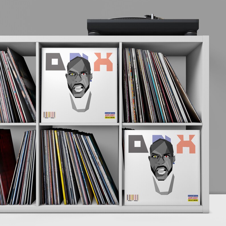 DMX Print ALBUM COVER Hip Hop Rapper Wall Art, Compton Album Print ...