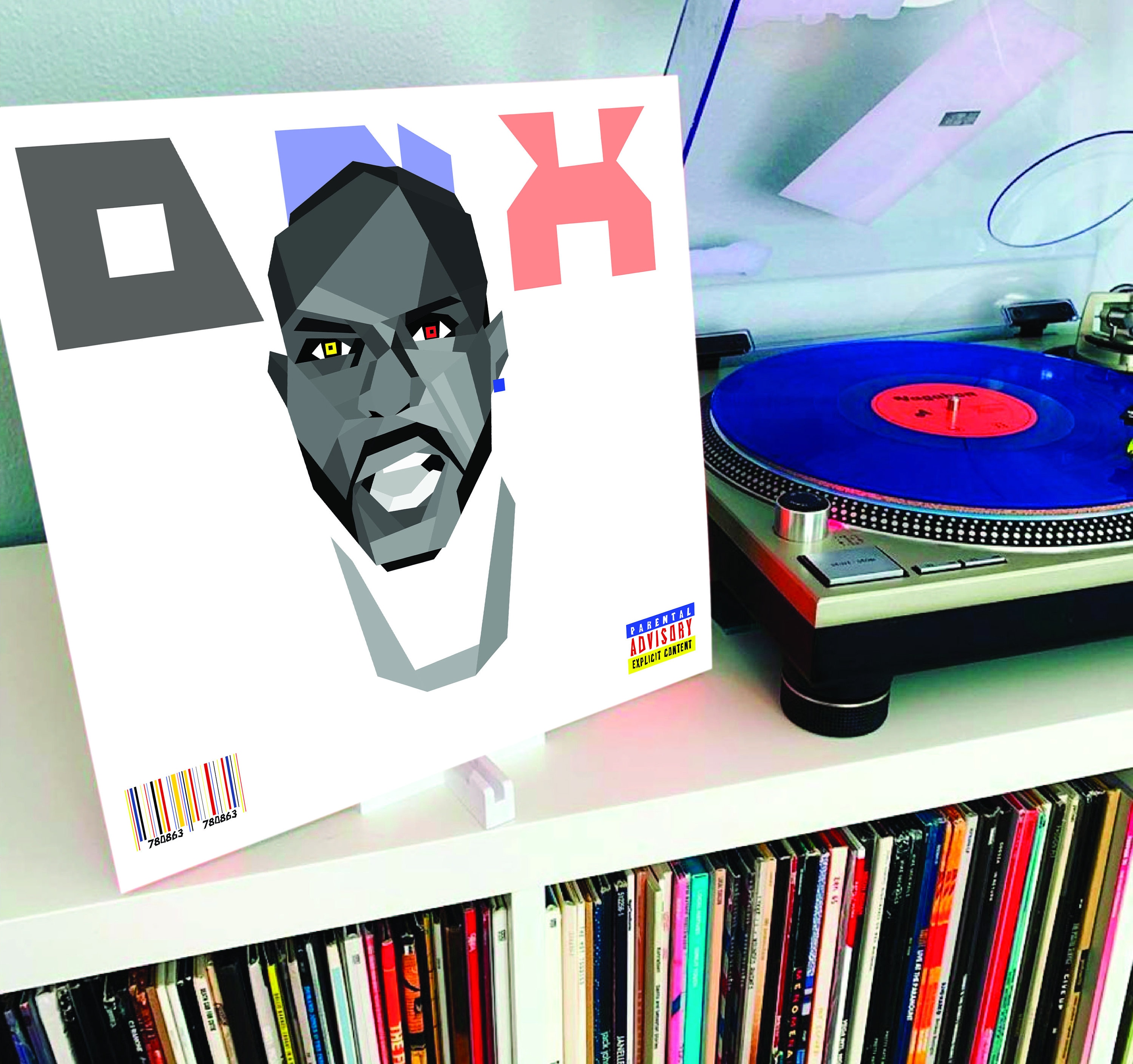 DMX Print ALBUM COVER Hip Hop Rapper Wall Art, Compton Album Print ...