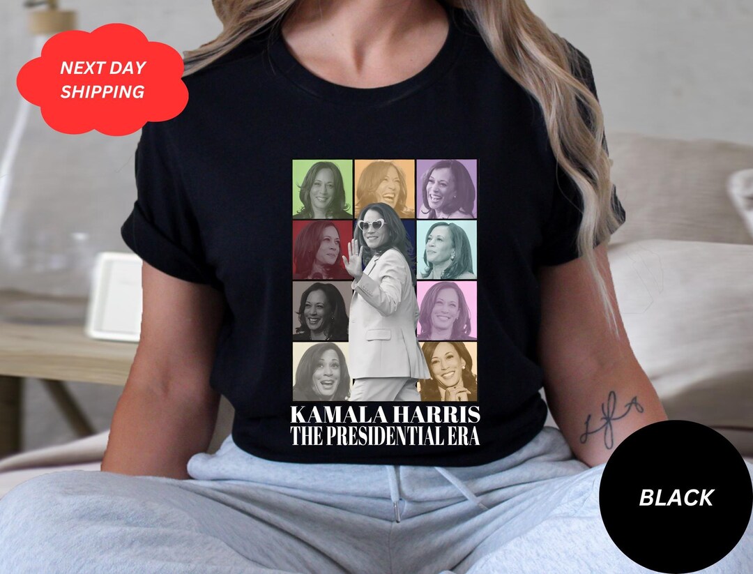 Kamala Harris the Eras Tour 2024 Tee, Harris Supporter T-shirt, Kamala ...