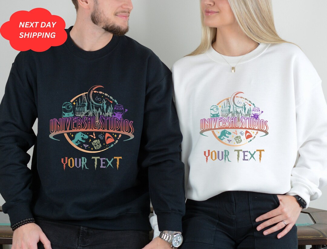 Disney Universal Studios 2024 Shirt, Disneyland Family Trip Sweatshirt ...
