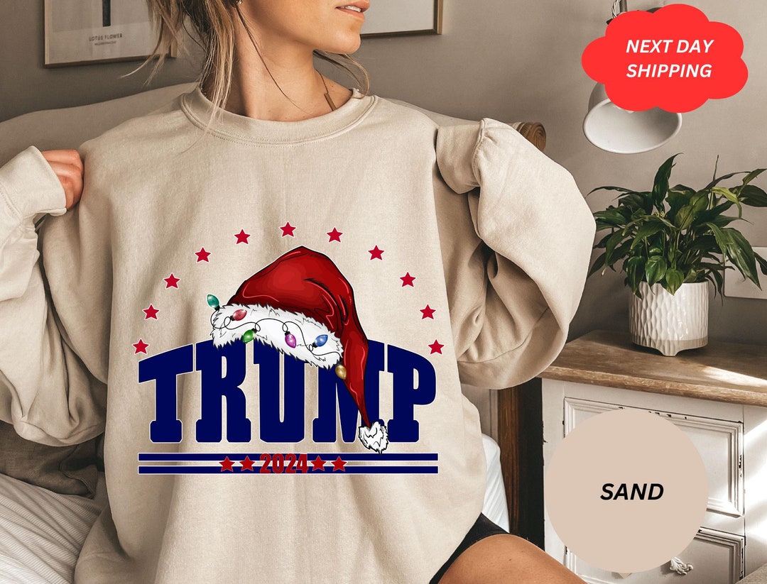 Trump Trump's Victory Christmas Sweatshirt, Humorous Trump Christmas ...
