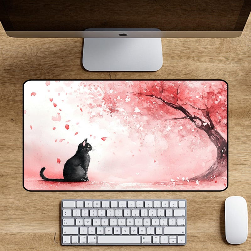Sakura Desk Mat - Etsy