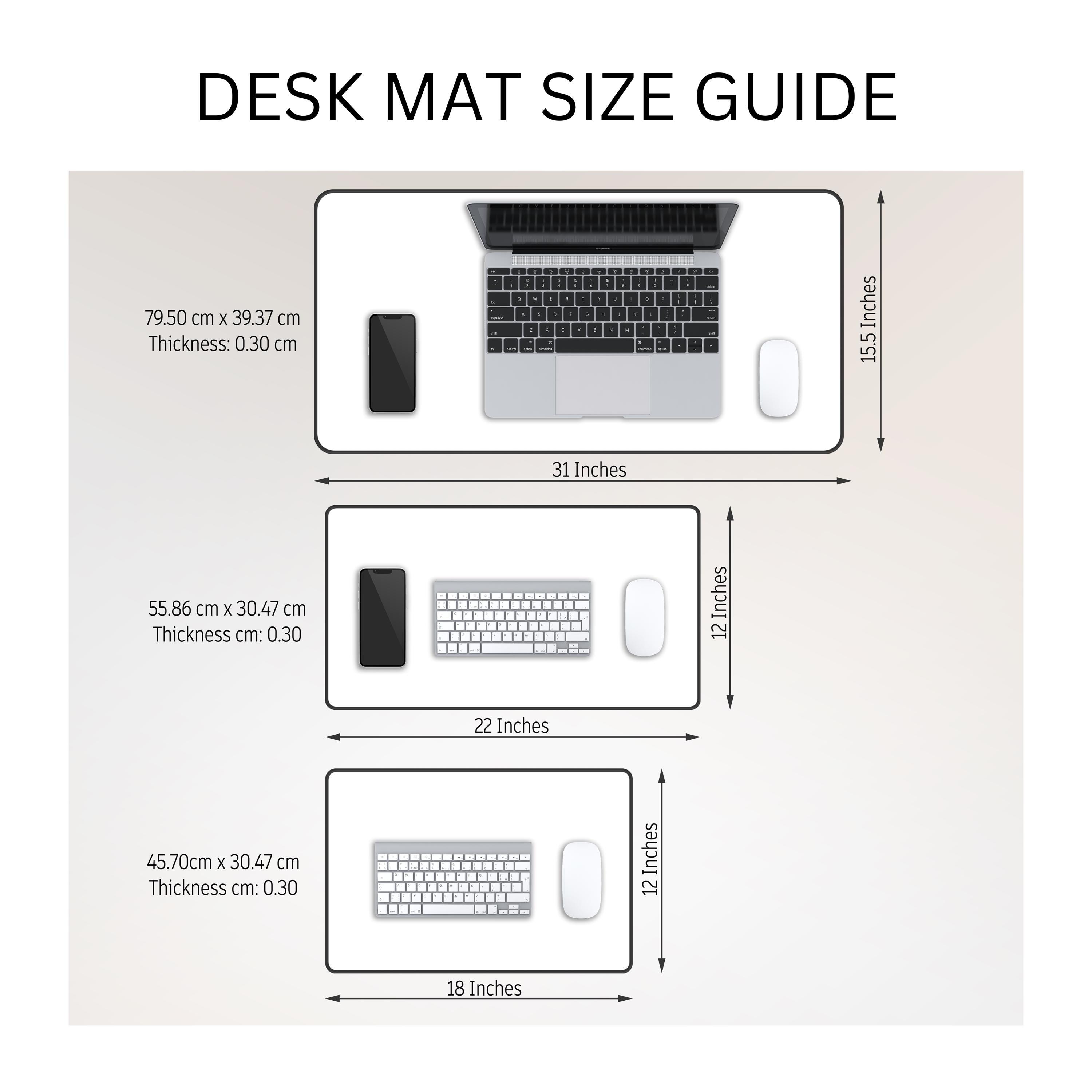 Lemon Desk Mat, Citrus Fruit Desk Organiser, Cute Desk Pad, Large ...