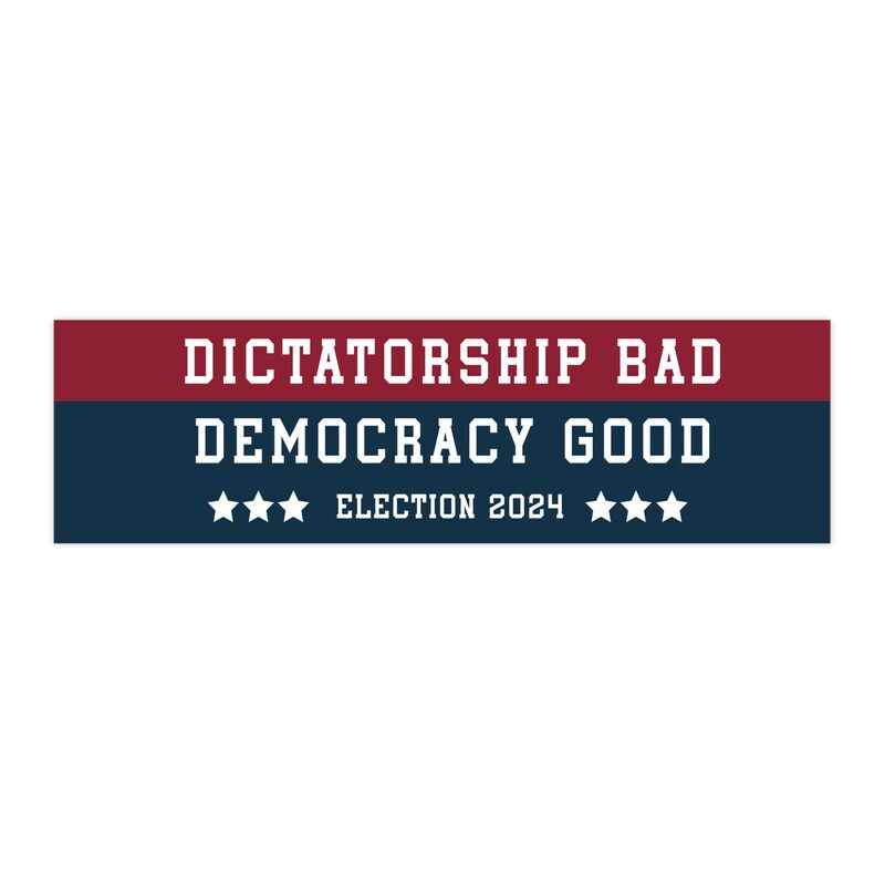 Political Bumper Stickers - Etsy