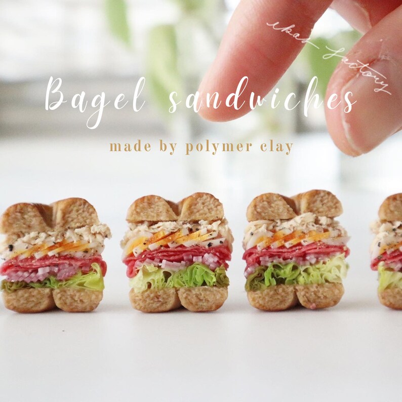 Miniature Sandwich, Miniature Food, Dollhouse Food - Etsy