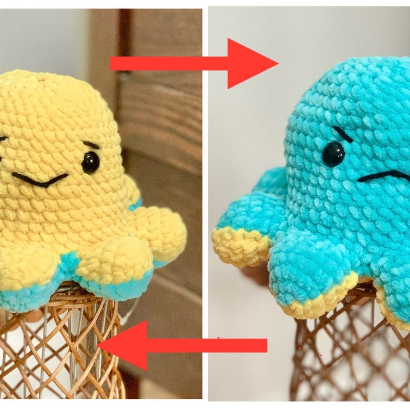 Mood Octopus Plush - Etsy