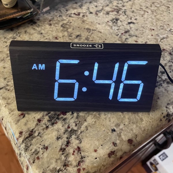 Digital Clock - Etsy