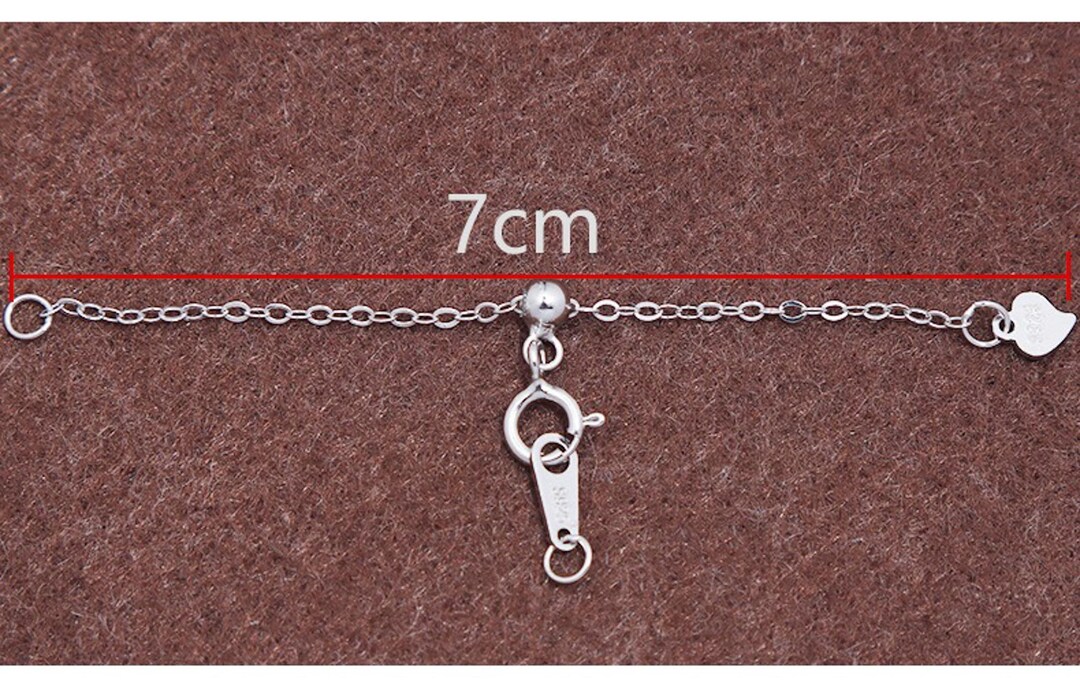 Adjustable Extension Buckle Whole Body S925 Sterling Silver Jewelry ...