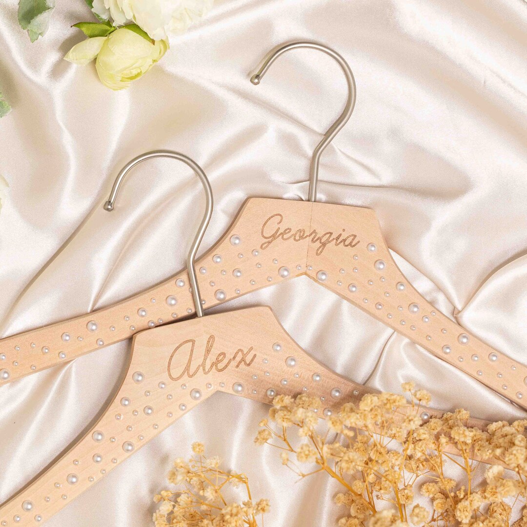 Personalized Hangers for Wedding,customized Hangers,bridesmaid,bridal ...