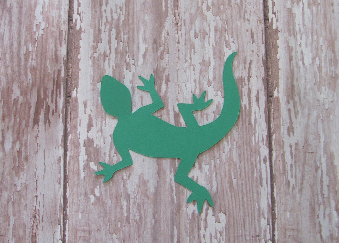 Lizard Die Cuts 20 pcs Paper Shapes Cardstock Cutouts - Etsy.de