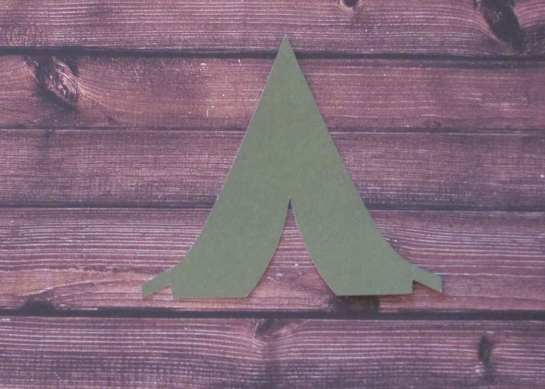 Tent Die Cuts - 20 Pcs - Paper Shapes Cardstock Cutouts - Etsy