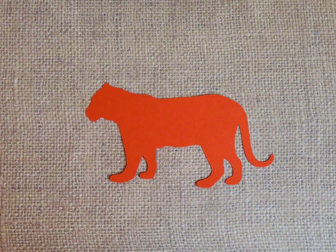 Tiger Die Cuts - 20 Pcs - Paper Shapes Cardstock Cutouts - Etsy