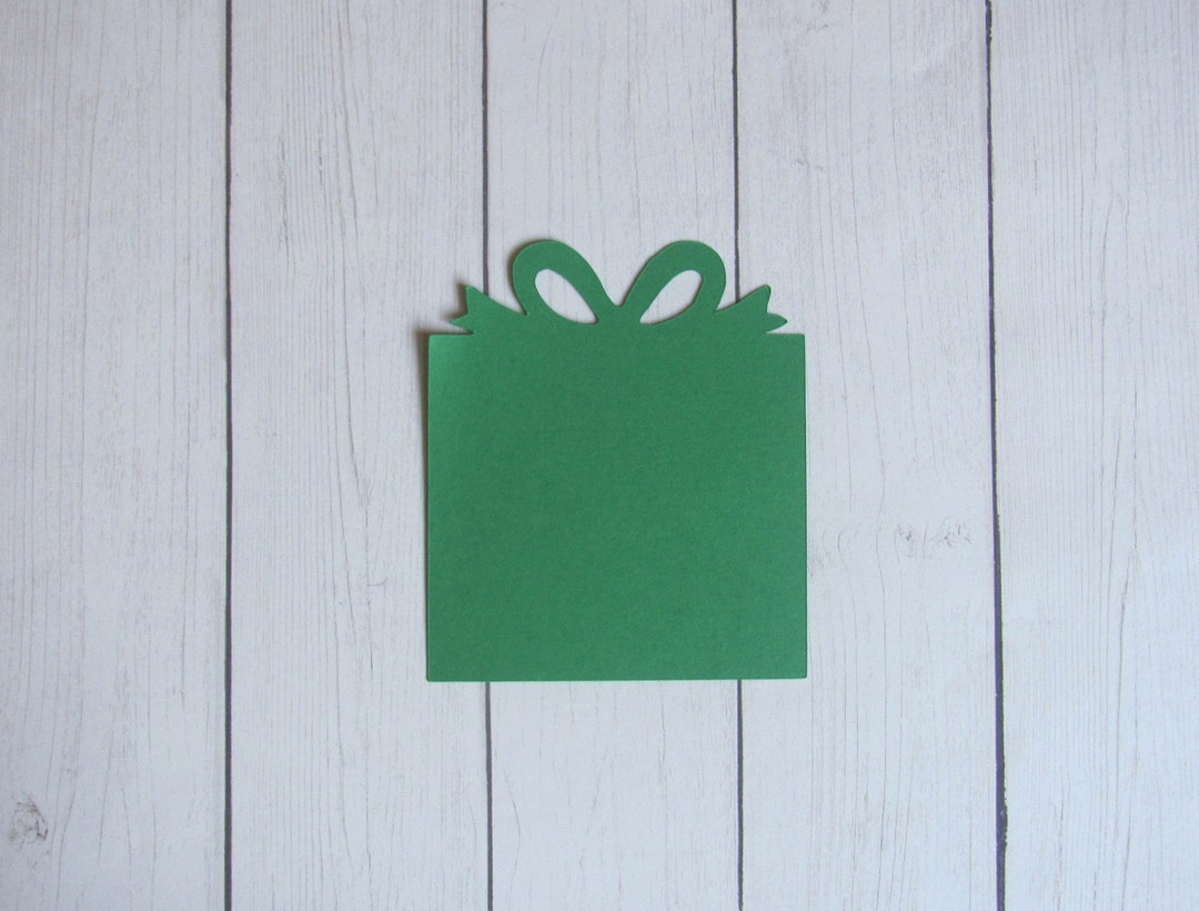 Christmas Gift Present Die Cuts - 20 Pcs - Paper Shapes Cardstock ...