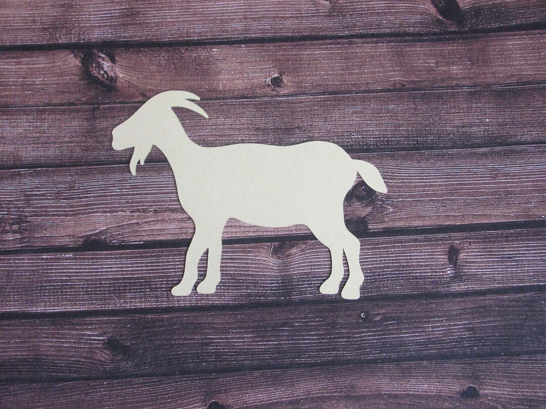 Goat Die Cuts - 20 Pcs - Paper Shapes Cardstock Cutouts - Etsy