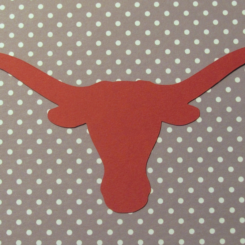 Longhorn Cake Topper - Etsy