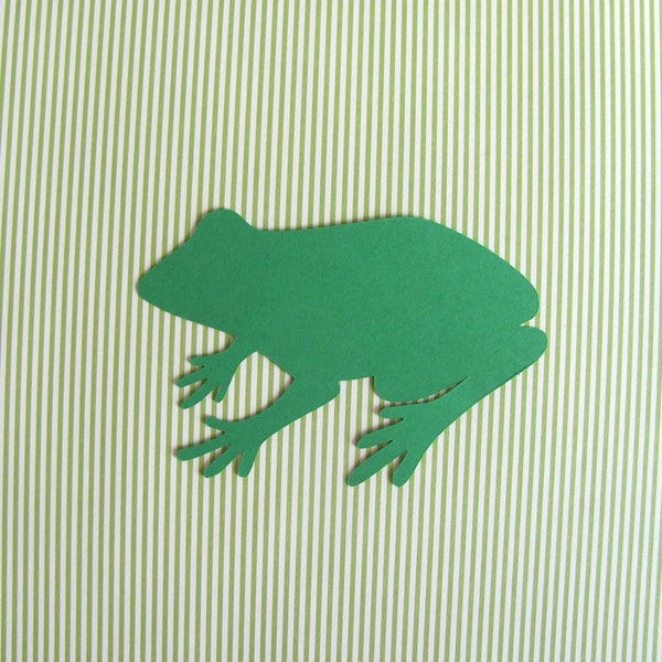 Frog Paper Cut - Etsy