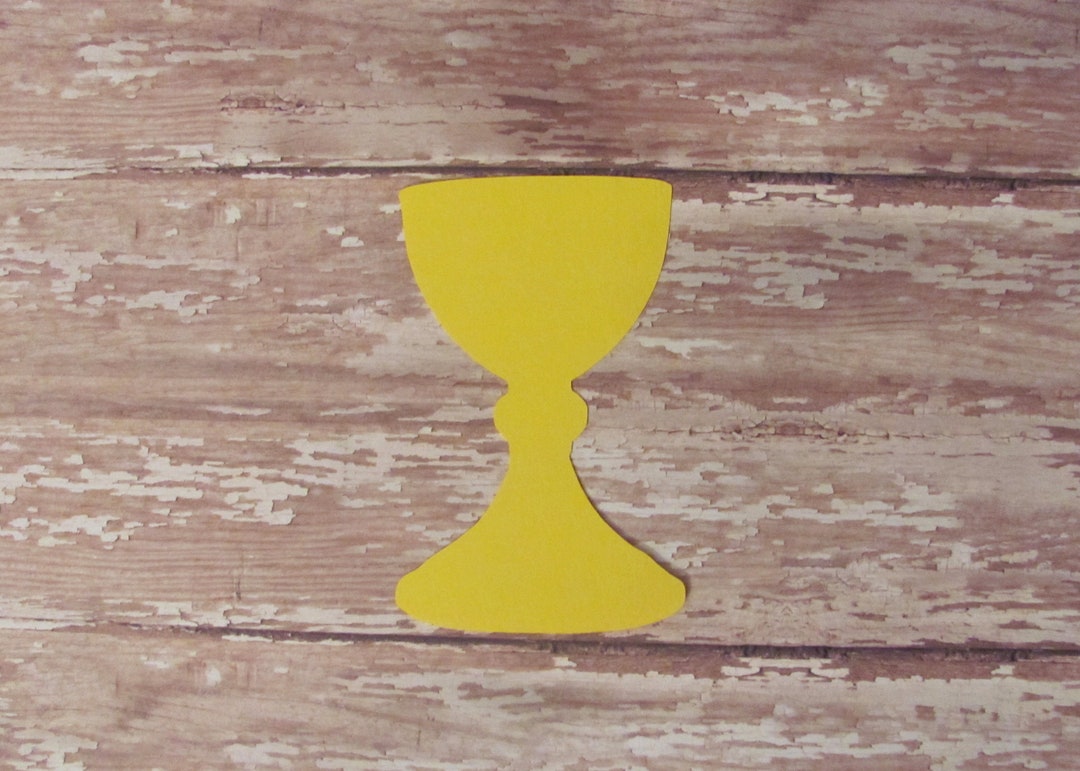 Chalice Die Cuts - 20 Pcs - Paper Shapes Cardstock Cutouts - Etsy
