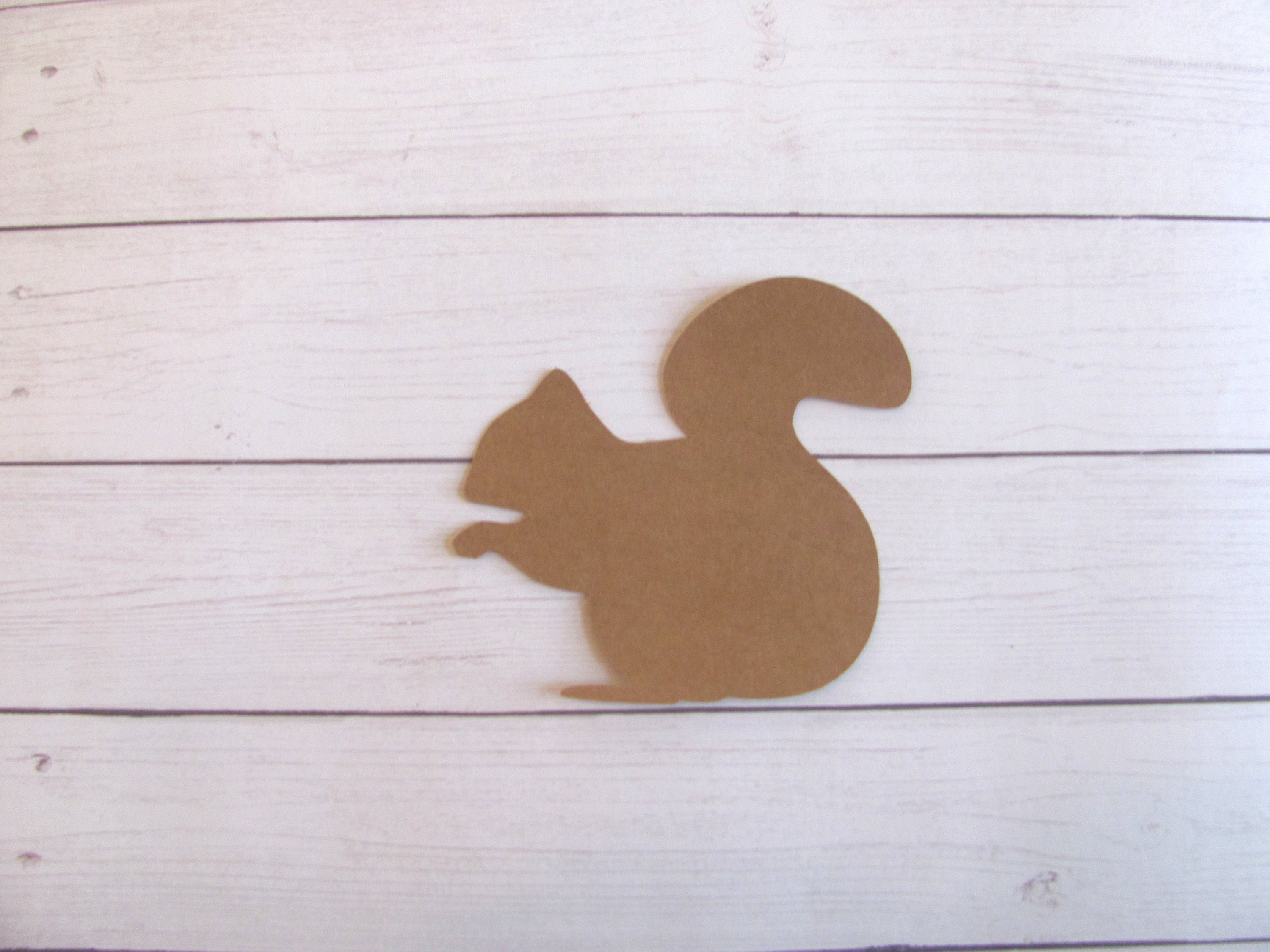 Scrapbooking Squirrel Die Cuts Squirrel Cutouts Paper Squirrels Papercraft etna.com.pe