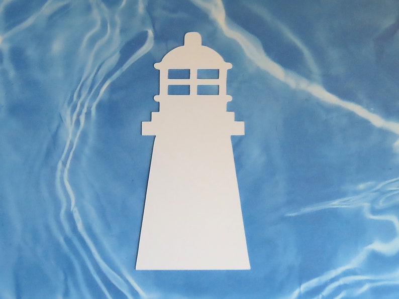 Lighthouse Die Cuts 20 Pcs Paper Shapes Cardstock Cutouts - Etsy