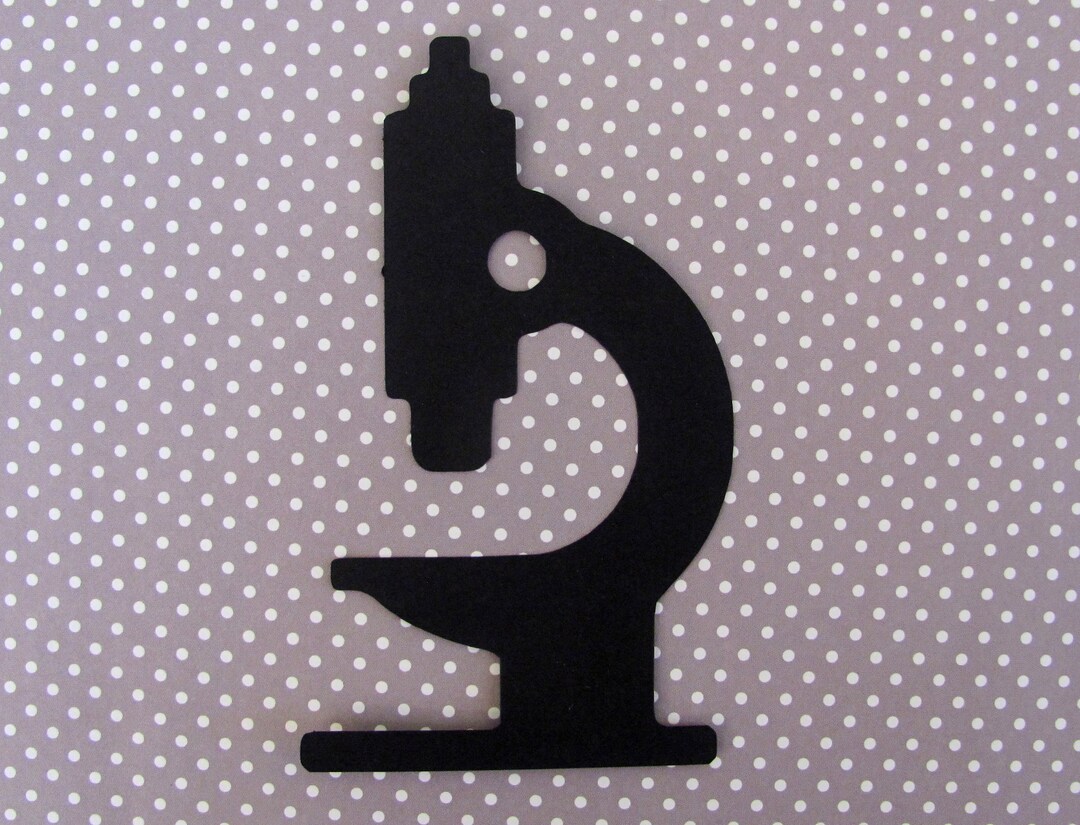 Microscope Die Cuts - 20 Pcs - Paper Shapes Cardstock Cutouts - Etsy