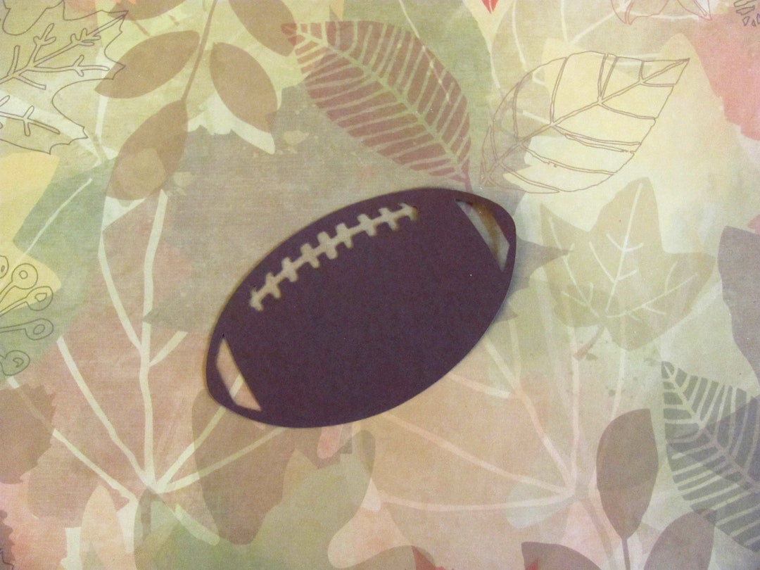Football Die Cuts - 20 Pcs - Paper Shapes Cardstock Cutouts - Etsy
