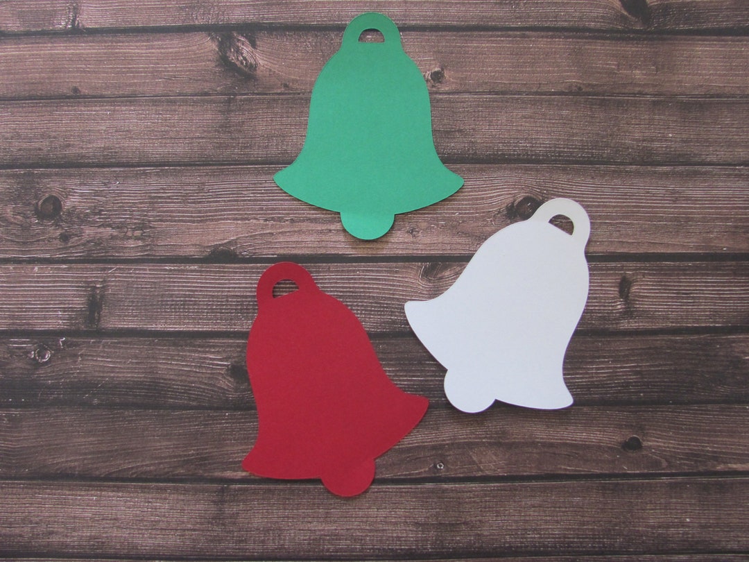 Bell Die Cuts - 30 Pcs - Paper Shapes Cardstock Cutouts - Etsy