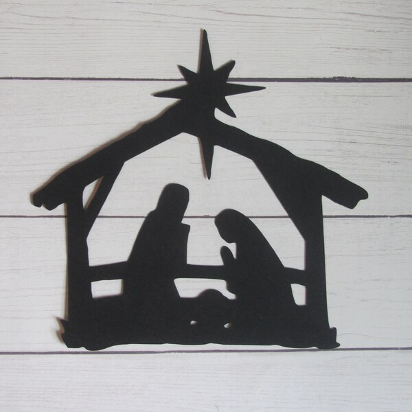 Nativity Die Cut - Etsy