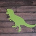 Dinosaur T-rex Die Cuts - 20 Pcs - Paper Shapes Cardstock Cutouts - Etsy