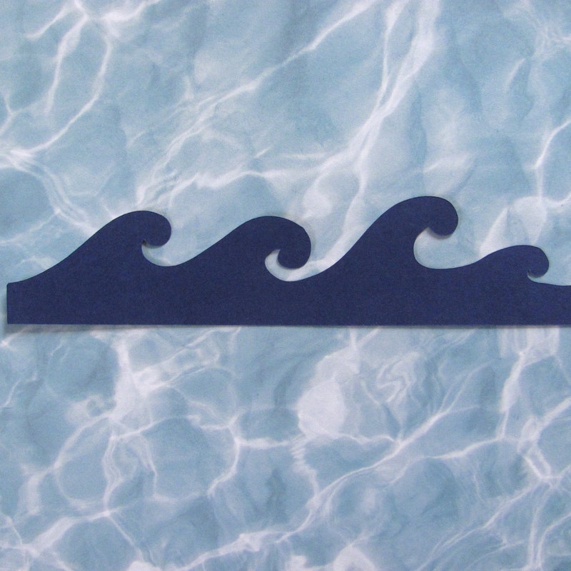 Wave Cutout - Etsy