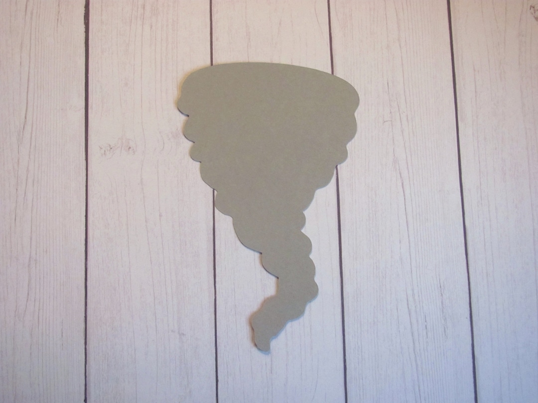 Tornado Die Cuts - 20 Pcs - Paper Shapes Cardstock Cutouts - Etsy